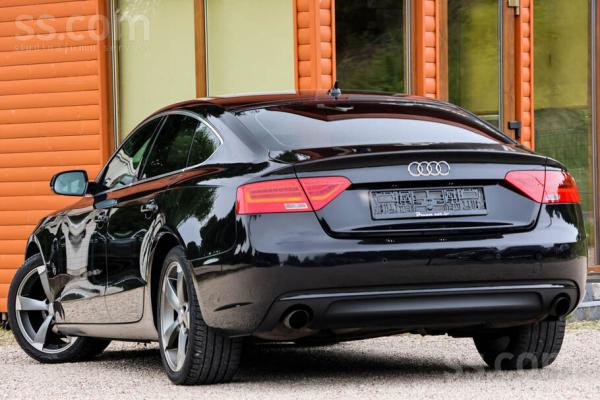 Melns Audi A5 2012 Tukums, ar dzinēja tilpumu 1.80 L un nobraukumu 310 tūkst. km par 8490 €, foto 4 vietnē AUTOMOTO.COM.LV
