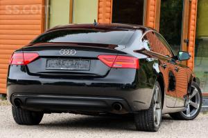 Melns Audi A5 2012 Tukums, ar dzinēja tilpumu 1.80 L un nobraukumu 310 tūkst. km par 8490 €, foto 4 vietnē AUTOMOTO.COM.LV
