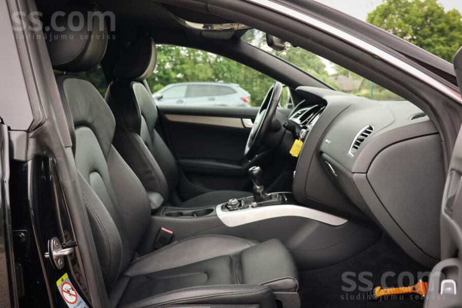 Melns Audi A5 2012 Tukums, ar dzinēja tilpumu 1.80 L un nobraukumu 310 tūkst. km par 8490 €, foto 10 vietnē AUTOMOTO.COM.LV