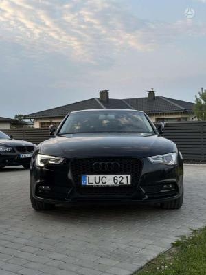 Melns Audi A5 2012 Viļņa, ar dzinēja tilpumu 1.97 L un nobraukumu 230 tūkst. km par 9900 €, foto 3 vietnē AUTOMOTO.COM.LV