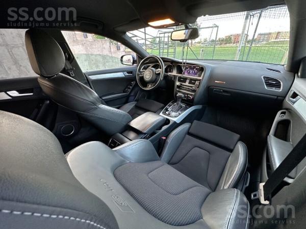 Черный Ауди А5 2012 в Рига, объемом двигателя 1.80 л и пробегом 242 тыс. км за 8900 €, фото 7 на AUTOMOTO.COM.LV