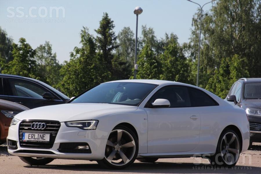 Black Audi A5 2013 in Tukums, with an engine capacity of 2.00 L and mileage of 249 thousand km for 10900 €, photo 1 on AUTOMOTO.COM.LV