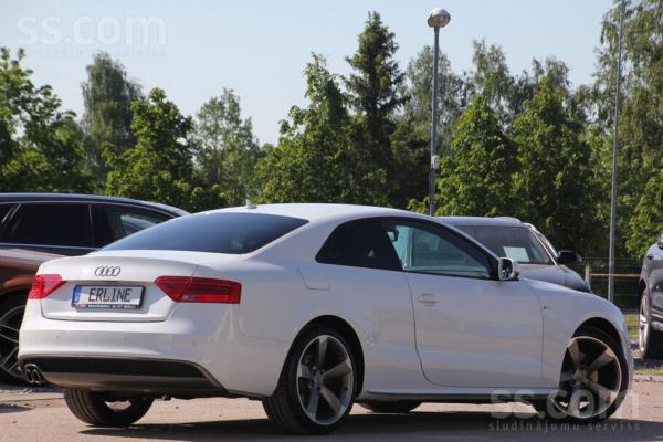 Black Audi A5 2013 in Tukums, with an engine capacity of 2.00 L and mileage of 249 thousand km for 10900 €, photo 6 on AUTOMOTO.COM.LV