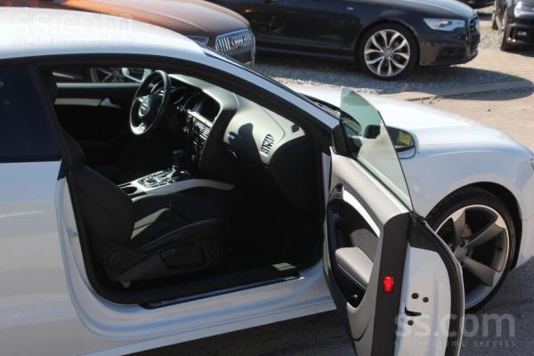 Black Audi A5 2013 in Tukums, with an engine capacity of 2.00 L and mileage of 249 thousand km for 10900 €, photo 7 on AUTOMOTO.COM.LV