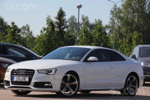 Melns Audi A5 2013 Tukums, ar dzinēja tilpumu 2.00 L un nobraukumu 249 tūkst. km par 10900 €, foto  vietnē AUTOMOTO.COM.LV