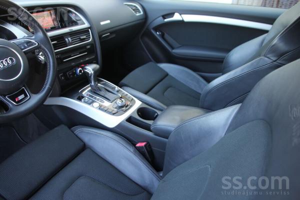 Black Audi A5 2013 in Tukums, with an engine capacity of 2.00 L and mileage of 249 thousand km for 10900 €, photo 8 on AUTOMOTO.COM.LV