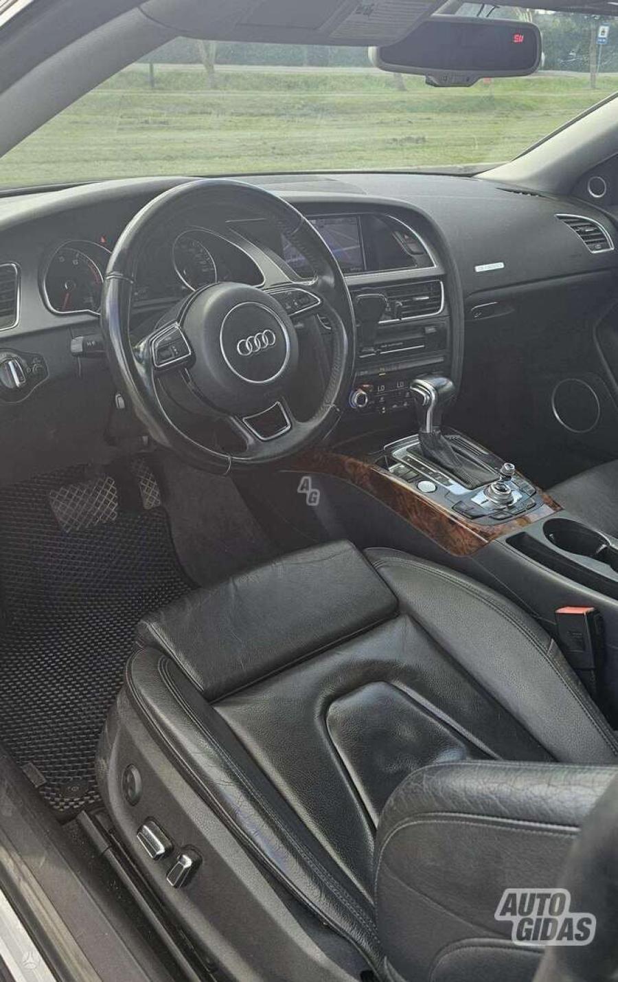 Black Audi A5 2013 in Kaunas, with an engine capacity of 2.00 L and mileage of 174 thousand km for 9000 €, photo 10 on AUTOMOTO.COM.LV