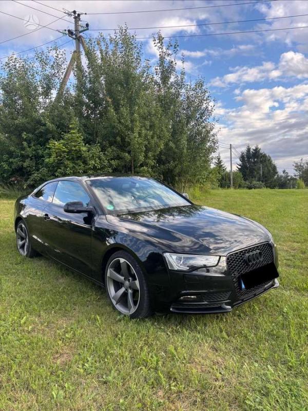 Black Audi A5 2014 in Vilnius, with an engine capacity of 1.98 L and mileage of 173 thousand km for 11600 €, photo 3 on AUTOMOTO.COM.LV