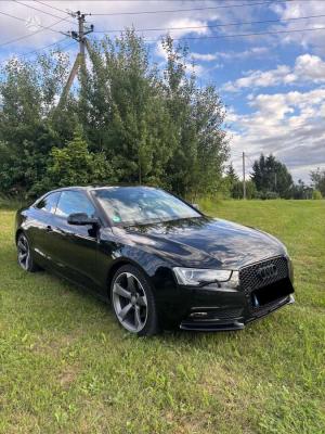 Melns Audi A5 2014 Viļņa, ar dzinēja tilpumu 1.98 L un nobraukumu 173 tūkst. km par 11600 €, foto 3 vietnē AUTOMOTO.COM.LV