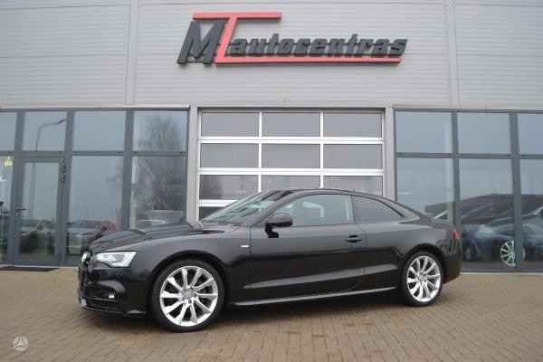 Melns Audi A5 2016 Viļņa, ar dzinēja tilpumu 1.98 L un nobraukumu 133 tūkst. km par 13000 €, foto 1 vietnē AUTOMOTO.COM.LV