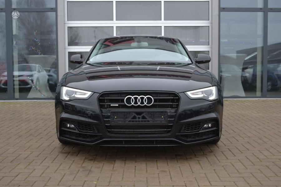 Black Audi A5 2016 in Vilnius, with an engine capacity of 1.98 L and mileage of 133 thousand km for 13000 €, photo 3 on AUTOMOTO.COM.LV
