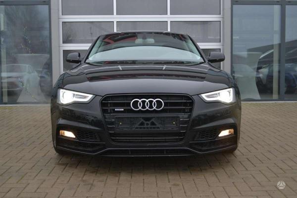 Melns Audi A5 2016 Viļņa, ar dzinēja tilpumu 1.98 L un nobraukumu 133 tūkst. km par 13000 €, foto 4 vietnē AUTOMOTO.COM.LV