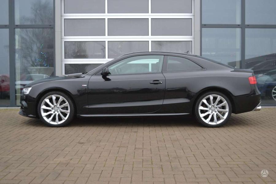 Black Audi A5 2016 in Vilnius, with an engine capacity of 1.98 L and mileage of 133 thousand km for 13000 €, photo 7 on AUTOMOTO.COM.LV