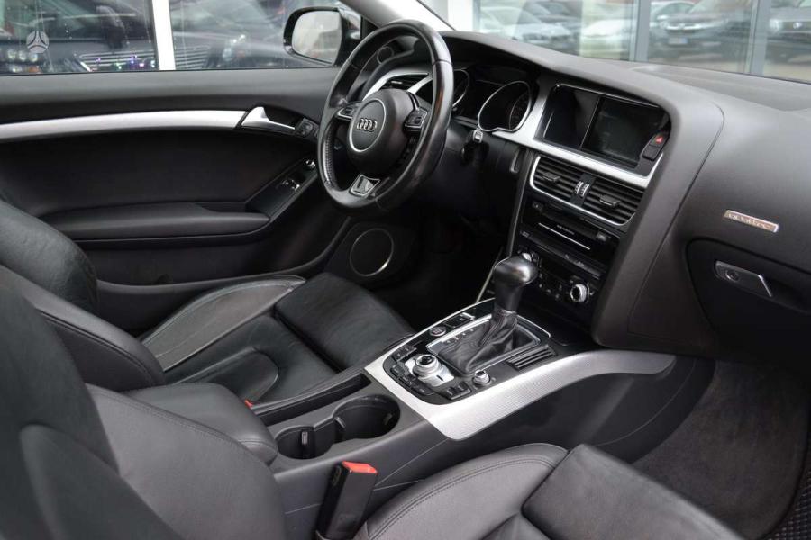 Black Audi A5 2016 in Vilnius, with an engine capacity of 1.98 L and mileage of 133 thousand km for 13000 €, photo 30 on AUTOMOTO.COM.LV