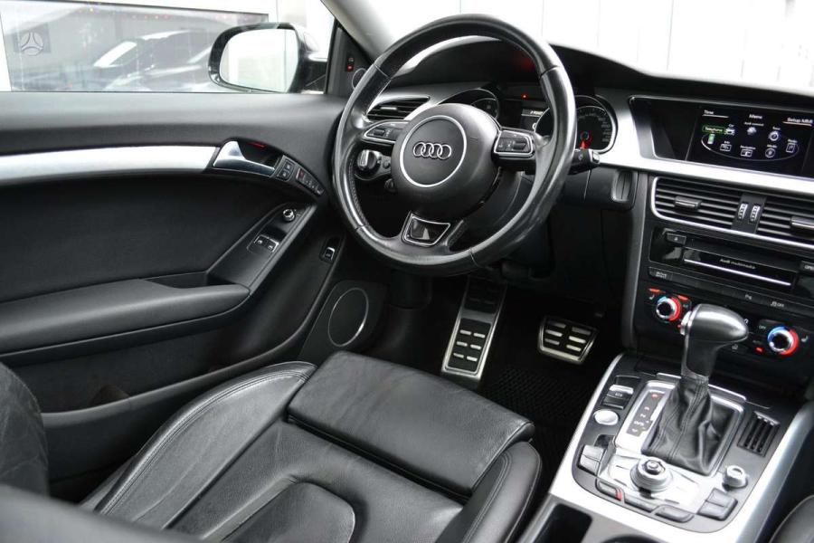Black Audi A5 2016 in Vilnius, with an engine capacity of 1.98 L and mileage of 133 thousand km for 13000 €, photo 33 on AUTOMOTO.COM.LV