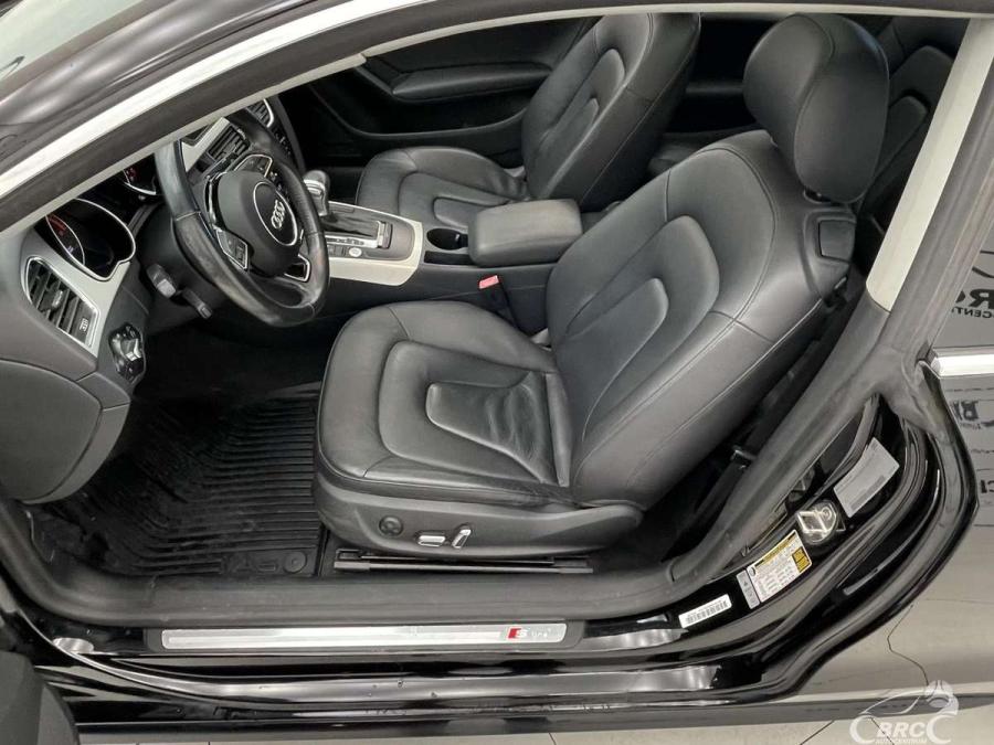 Black Audi A5 2016 in Vilnius, with an engine capacity of 1.98 L and mileage of 100 thousand km for 8900 €, photo 17 on AUTOMOTO.COM.LV