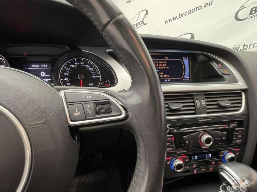 Black Audi A5 2016 in Vilnius, with an engine capacity of 1.98 L and mileage of 100 thousand km for 8900 €, photo 25 on AUTOMOTO.COM.LV