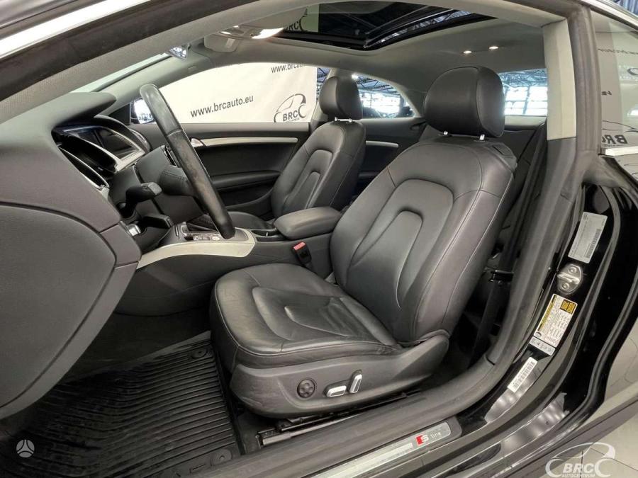 Melns Audi A5 2016 Viļņa, ar dzinēja tilpumu 1.98 L un nobraukumu 100 tūkst. km par 7900 €, foto 20 vietnē AUTOMOTO.COM.LV