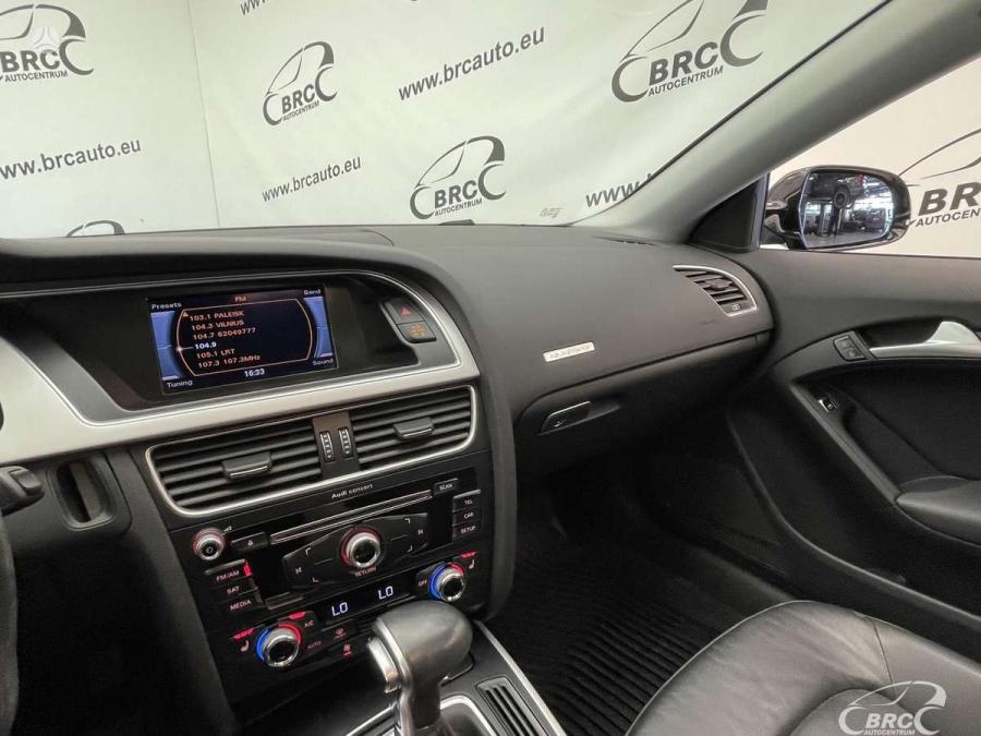 Melns Audi A5 2016 Viļņa, ar dzinēja tilpumu 1.98 L un nobraukumu 100 tūkst. km par 7900 €, foto 24 vietnē AUTOMOTO.COM.LV