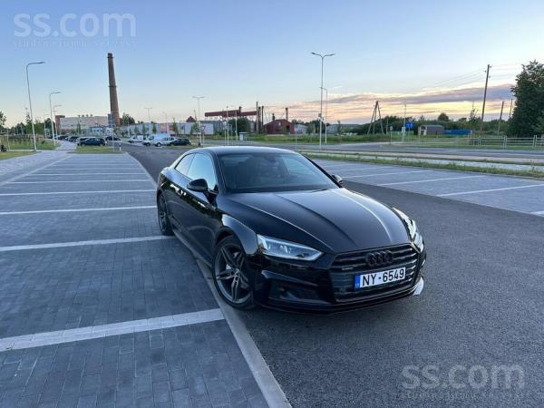 Melns Audi A5 2016 Rīga, ar dzinēja tilpumu 3.00 L un nobraukumu 140 tūkst. km par 22800 €, foto 1 vietnē AUTOMOTO.COM.LV