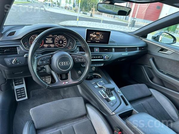Melns Audi A5 2016 Rīga, ar dzinēja tilpumu 3.00 L un nobraukumu 140 tūkst. km par 22800 €, foto 7 vietnē AUTOMOTO.COM.LV