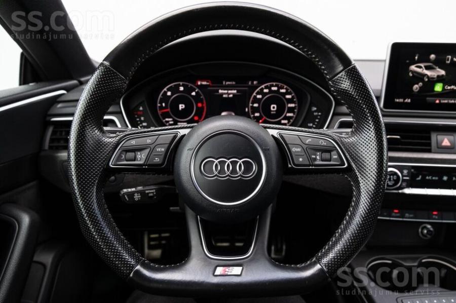 Melns Audi A5 2016 Rīga, ar dzinēja tilpumu 3.00 L un nobraukumu 141 tūkst. km par 22850 €, foto 14 vietnē AUTOMOTO.COM.LV