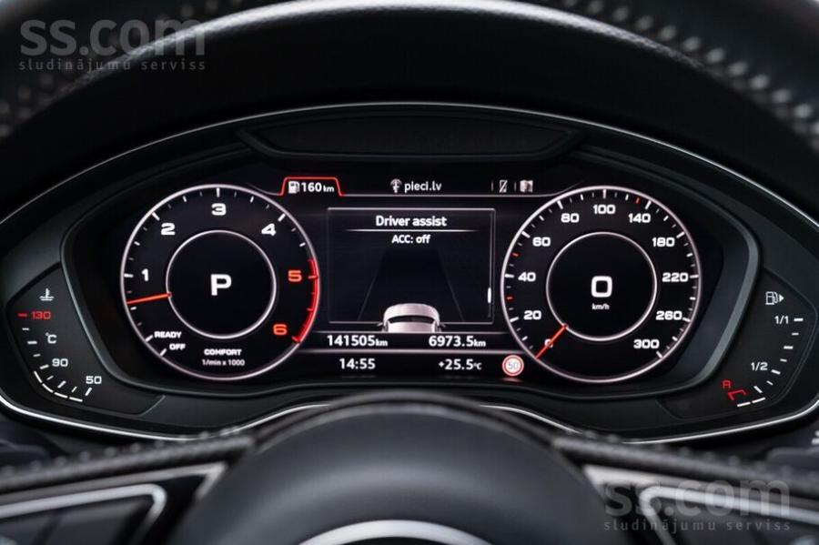 Melns Audi A5 2016 Rīga, ar dzinēja tilpumu 3.00 L un nobraukumu 141 tūkst. km par 22850 €, foto 15 vietnē AUTOMOTO.COM.LV