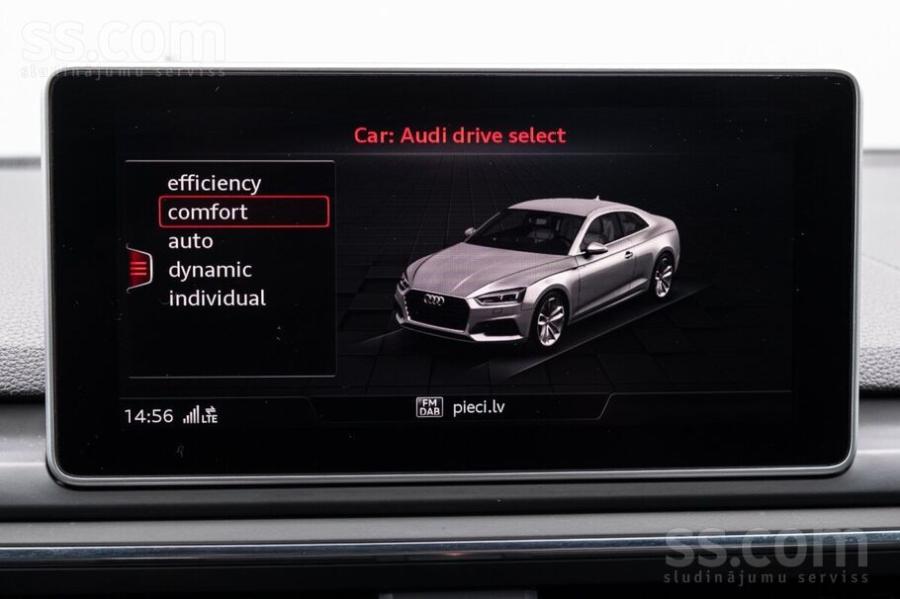Melns Audi A5 2016 Rīga, ar dzinēja tilpumu 3.00 L un nobraukumu 141 tūkst. km par 22850 €, foto 17 vietnē AUTOMOTO.COM.LV