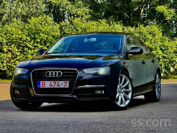 Black Audi A5 2016 in Riga, with an engine capacity of 1.80 L and mileage of 240 thousand km for 11370 €, photo 2 on AUTOMOTO.COM.LV