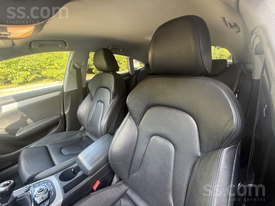 Black Audi A5 2016 in Riga, with an engine capacity of 1.80 L and mileage of 240 thousand km for 11370 €, photo 16 on AUTOMOTO.COM.LV