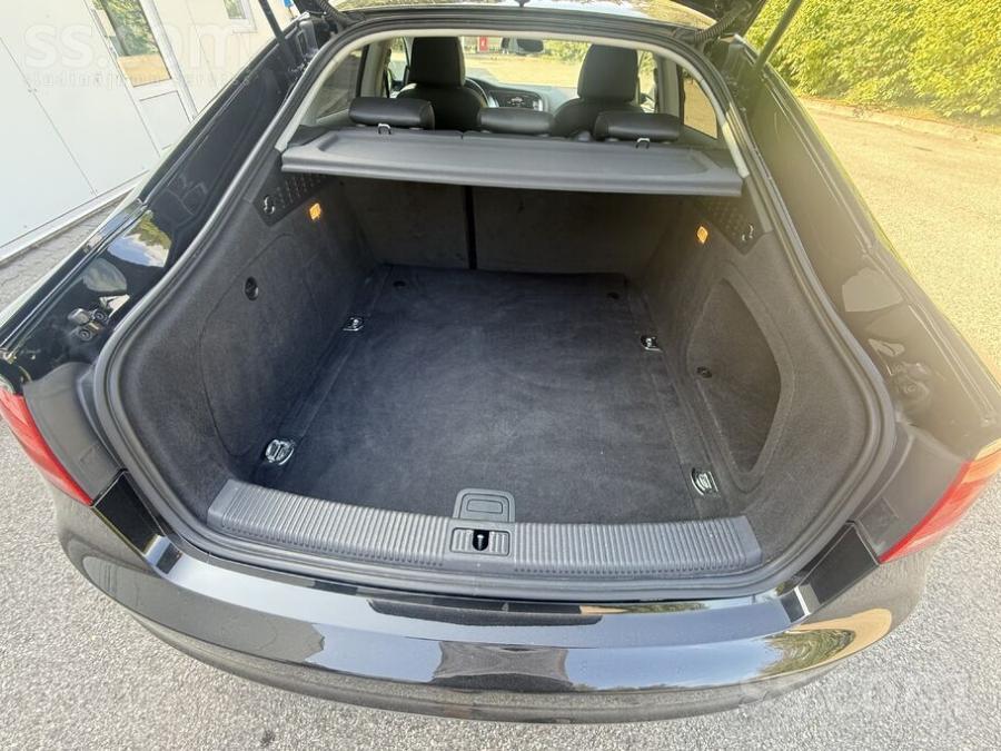 Black Audi A5 2016 in Riga, with an engine capacity of 1.80 L and mileage of 240 thousand km for 11370 €, photo 20 on AUTOMOTO.COM.LV