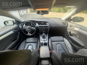Black Audi A5 2016 in Riga, with an engine capacity of 1.80 L and mileage of 240 thousand km for 11370 €, photo 23 on AUTOMOTO.COM.LV
