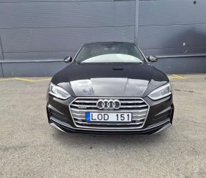 Black Audi A5 2016 in Kaunas, with an engine capacity of 2.97 L and mileage of 156 thousand km for 14900 €, photo 3 on AUTOMOTO.COM.LV