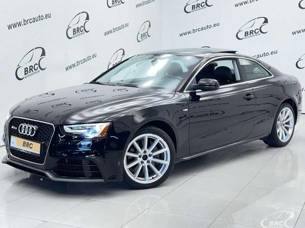Melns Audi A5 2016 Viļņa, ar dzinēja tilpumu 1.98 L un nobraukumu 100 tūkst. km par 7400 €, foto 1 vietnē AUTOMOTO.COM.LV