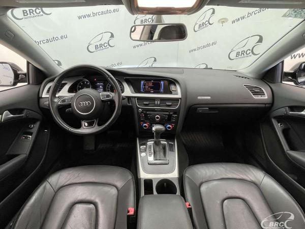 Melns Audi A5 2016 Viļņa, ar dzinēja tilpumu 1.98 L un nobraukumu 100 tūkst. km par 7400 €, foto 5 vietnē AUTOMOTO.COM.LV