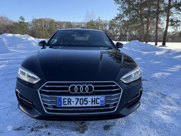 Black Audi A5 2017 in Taurage, with an engine capacity of 1.98 L and mileage of 221 thousand km for 15500 €, photo 3 on AUTOMOTO.COM.LV