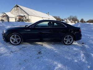 Black Audi A5 2017 in Taurage, with an engine capacity of 1.98 L and mileage of 221 thousand km for 15500 €, photo 4 on AUTOMOTO.COM.LV