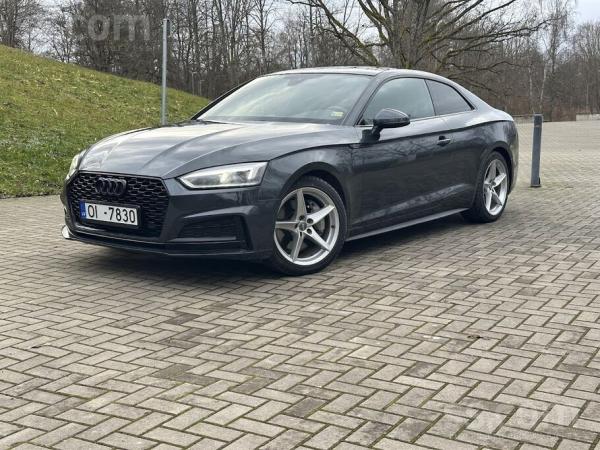 Melns Audi A5 2018 Talsi, ar dzinēja tilpumu 2.00 L un nobraukumu 88 tūkst. km par 21990 €, foto 3 vietnē AUTOMOTO.COM.LV
