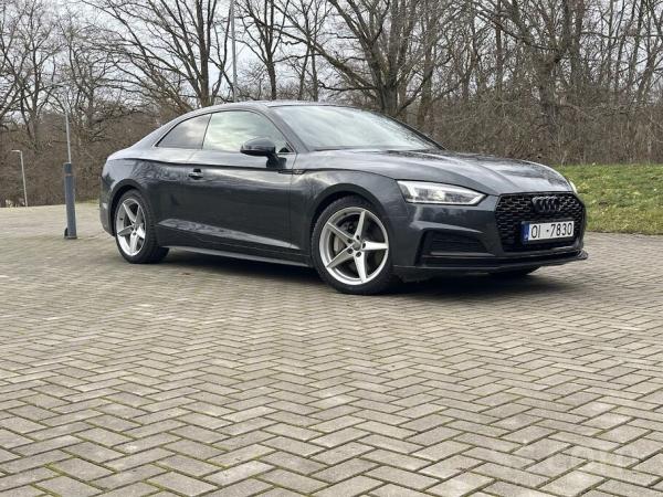 Melns Audi A5 2018 Talsi, ar dzinēja tilpumu 2.00 L un nobraukumu 88 tūkst. km par 21990 €, foto 4 vietnē AUTOMOTO.COM.LV