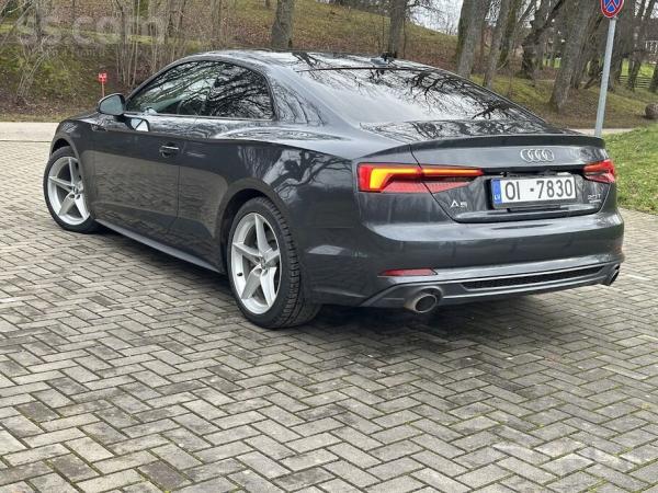Melns Audi A5 2018 Talsi, ar dzinēja tilpumu 2.00 L un nobraukumu 88 tūkst. km par 21990 €, foto 5 vietnē AUTOMOTO.COM.LV