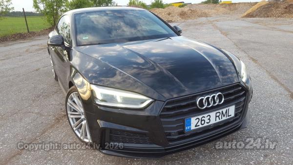 Melns Audi A5 2018 Paide, ar dzinēja tilpumu 2.00 L un nobraukumu 238 tūkst. km par 16300 €, foto 1 vietnē AUTOMOTO.COM.LV