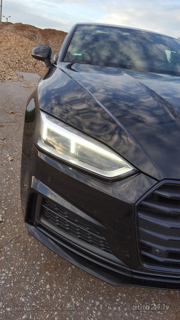 Melns Audi A5 2018 Paide, ar dzinēja tilpumu 2.00 L un nobraukumu 238 tūkst. km par 16300 €, foto 6 vietnē AUTOMOTO.COM.LV