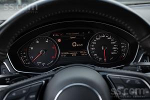 Black Audi A5 2018 in Jelgava, with an engine capacity of 3.00 L and mileage of 181 thousand km for 26400 €, photo 12 on AUTOMOTO.COM.LV