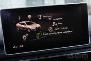 Black Audi A5 2018 in Jelgava, with an engine capacity of 3.00 L and mileage of 181 thousand km for 26400 €, photo 19 on AUTOMOTO.COM.LV