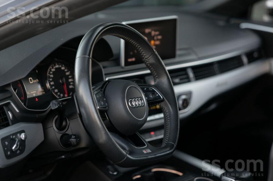 Black Audi A5 2018 in Jelgava, with an engine capacity of 3.00 L and mileage of 181 thousand km for 26400 €, photo 27 on AUTOMOTO.COM.LV