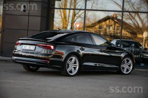 Black Audi A5 2018 in Jelgava, with an engine capacity of 3.00 L and mileage of 181 thousand km for 26400 €, photo 30 on AUTOMOTO.COM.LV
