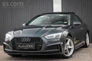 Melns Audi A5 2018 Tukums, ar dzinēja tilpumu 2.00 L un nobraukumu 88 tūkst. km par 21990 €, foto 3 vietnē AUTOMOTO.COM.LV
