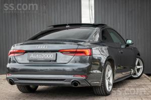 Melns Audi A5 2018 Tukums, ar dzinēja tilpumu 2.00 L un nobraukumu 88 tūkst. km par 21990 €, foto 5 vietnē AUTOMOTO.COM.LV