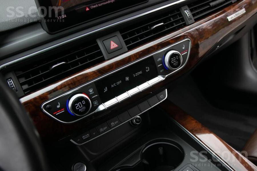 Melns Audi A5 2018 Tukums, ar dzinēja tilpumu 2.00 L un nobraukumu 88 tūkst. km par 21990 €, foto 17 vietnē AUTOMOTO.COM.LV