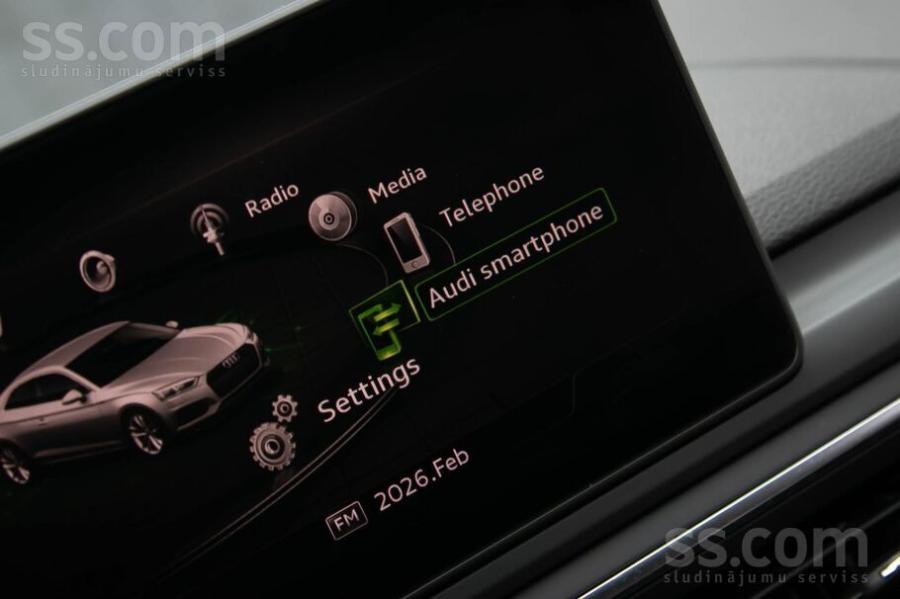 Melns Audi A5 2018 Tukums, ar dzinēja tilpumu 2.00 L un nobraukumu 88 tūkst. km par 21990 €, foto 19 vietnē AUTOMOTO.COM.LV